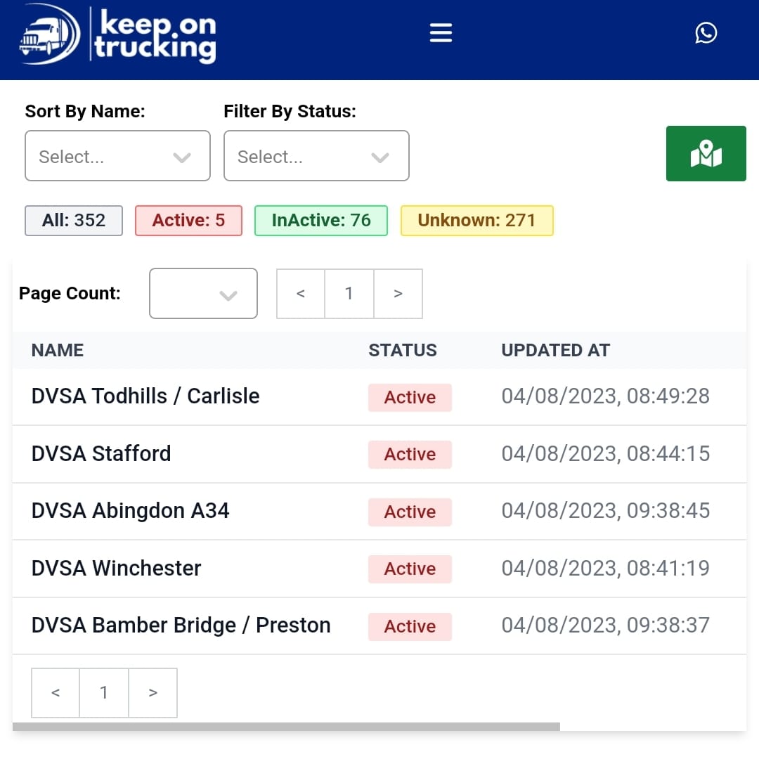 The VOSA/DVSA checkpoint APP you need!